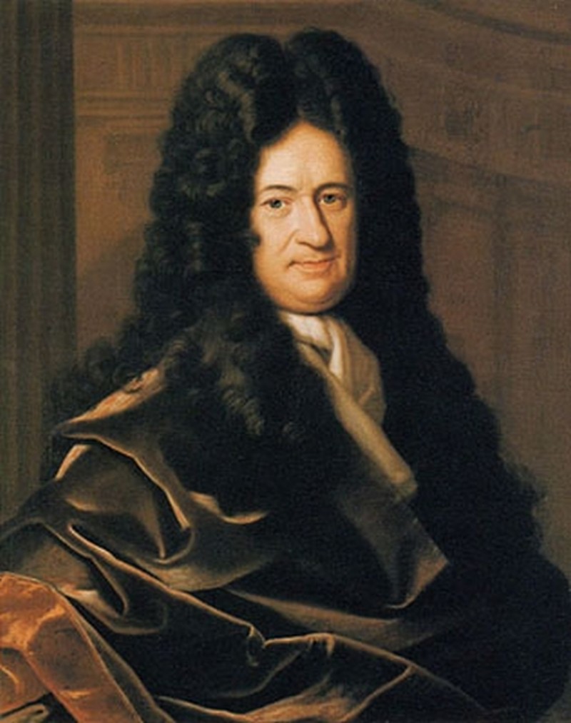 Gottfried Wilhelm Leibniz - Bilder, Gemälde und Ölgemälde-Replikation Gottfried Wilhelm Leibniz - Bilder, Gemälde und Ölgemälde-Replikation