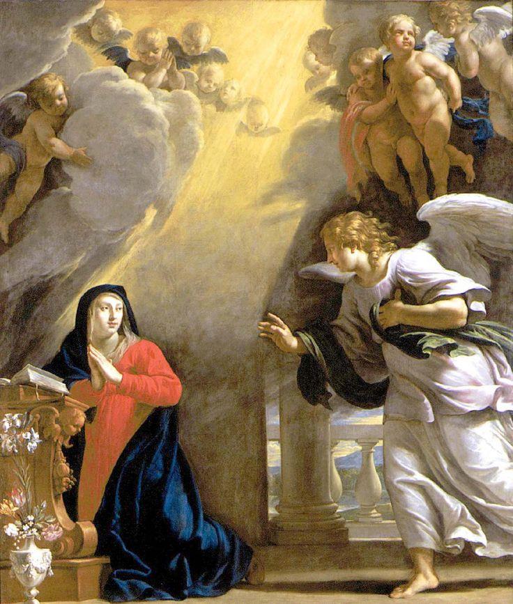 Die Verkündigung an Maria - Bilder, Gemälde und Ölgemälde-Replikation