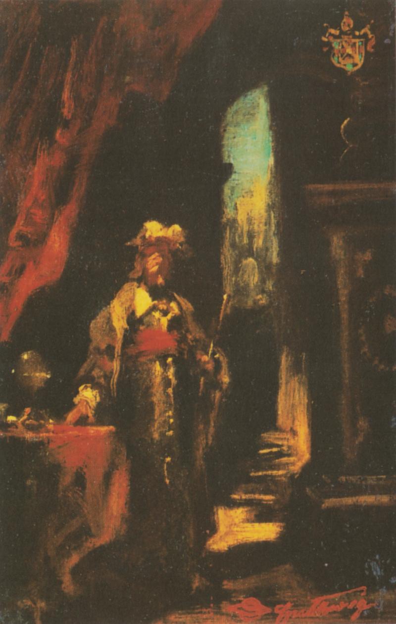 Orientalischer Fürst - Bilder, Gemälde und Ölgemälde-Replikation